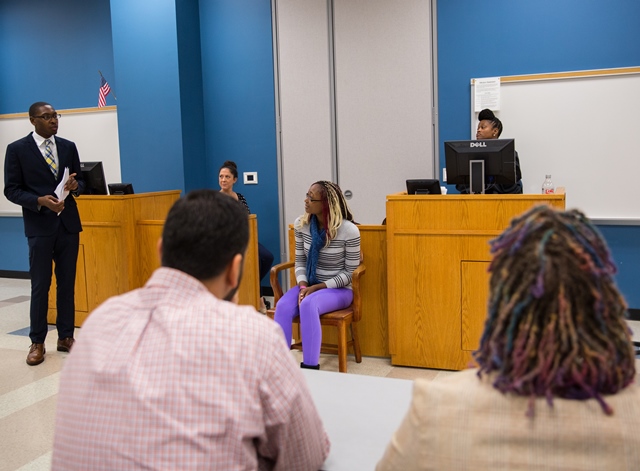 Criminal Justice students participate in mock trial | Wake Tech