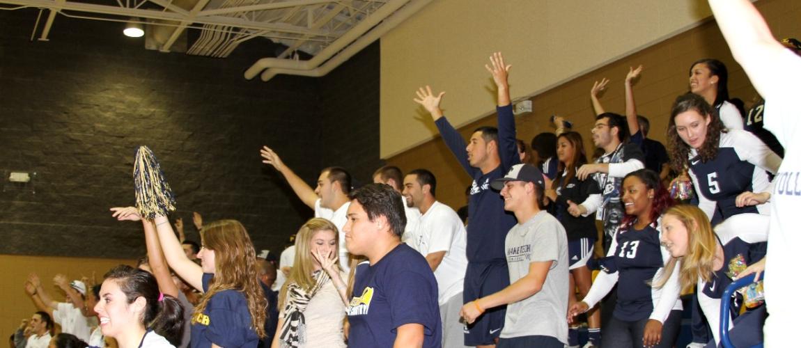 Wake Tech's New Gymnasium Hosts First Pep Rally | Wake Technical ...