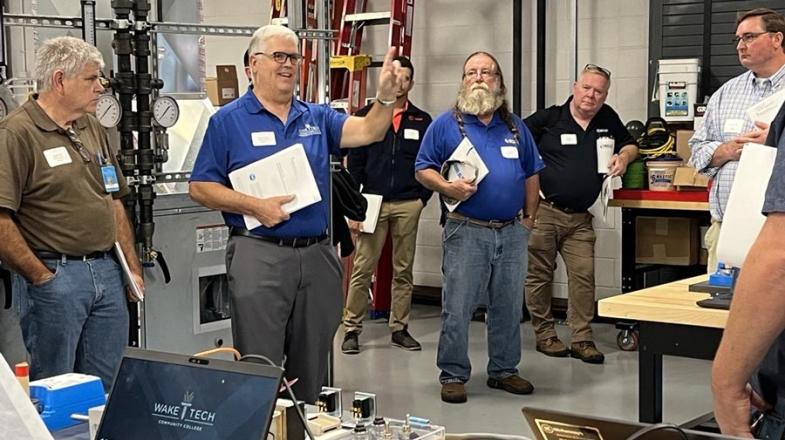 College Hosts Statewide Conference for HVAC Instructors | Wake Tech