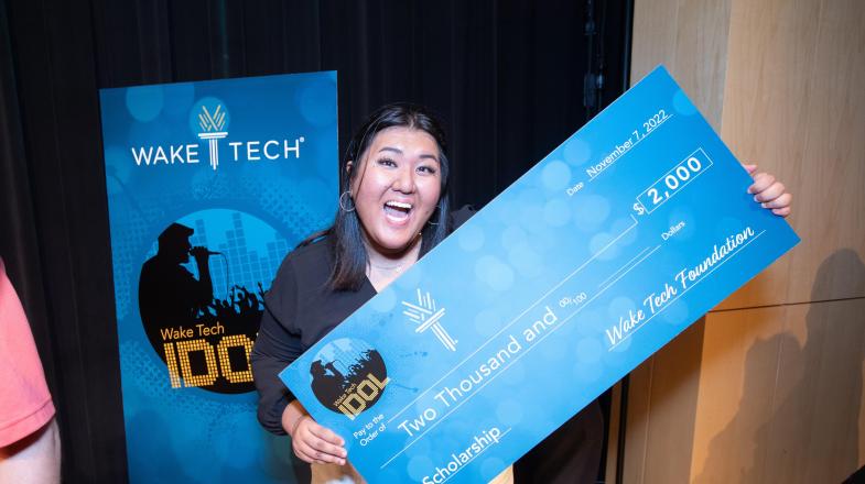Marianne Valino Named 2022 Wake Tech Idol | Wake Tech